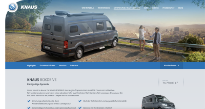 Wohnmobile von Knaus - Komfort und Flexibilität für unabhängiges Reisen